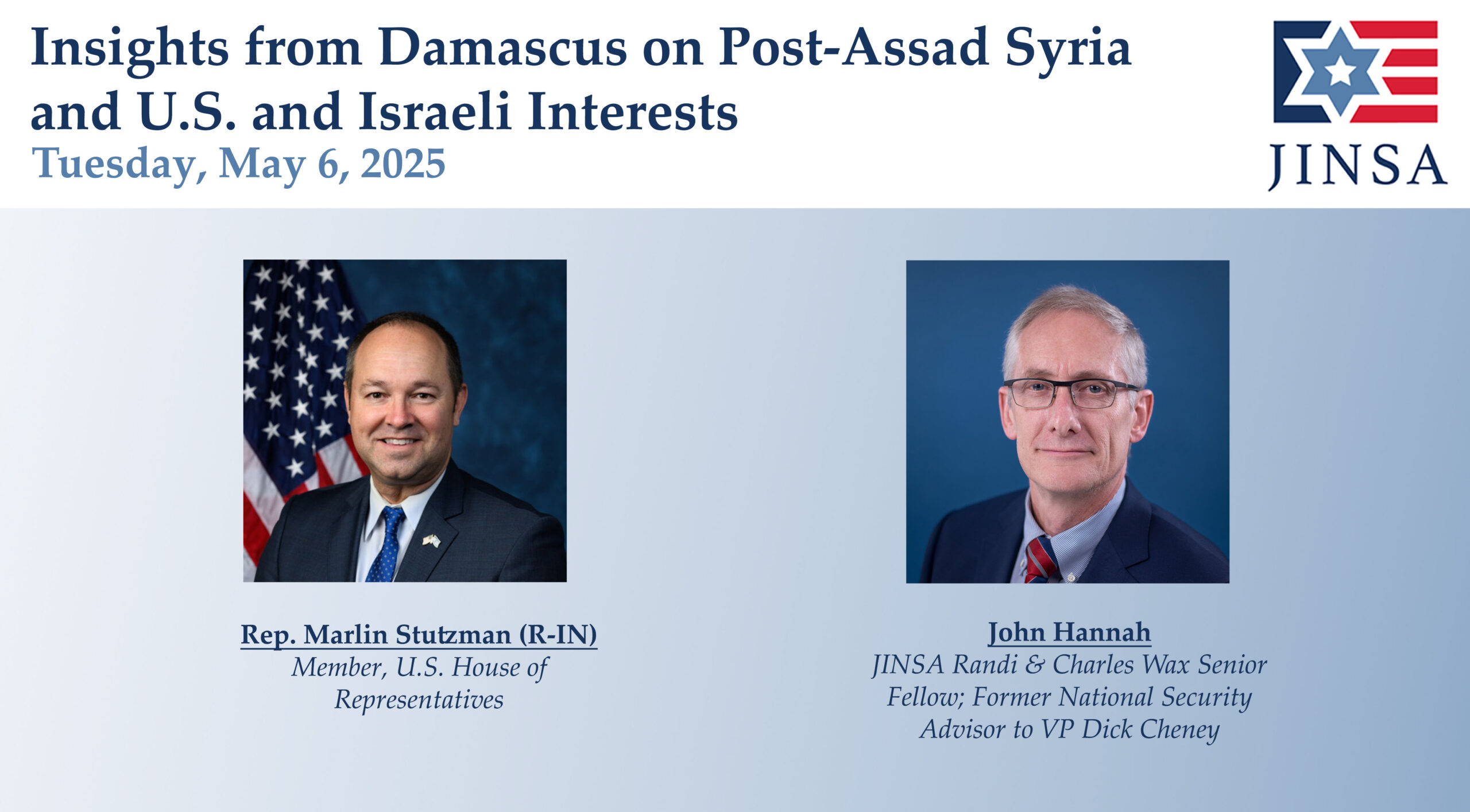 Watch Webinar - Insights from Damascus on Post-Assad Syria and U.S. and ...